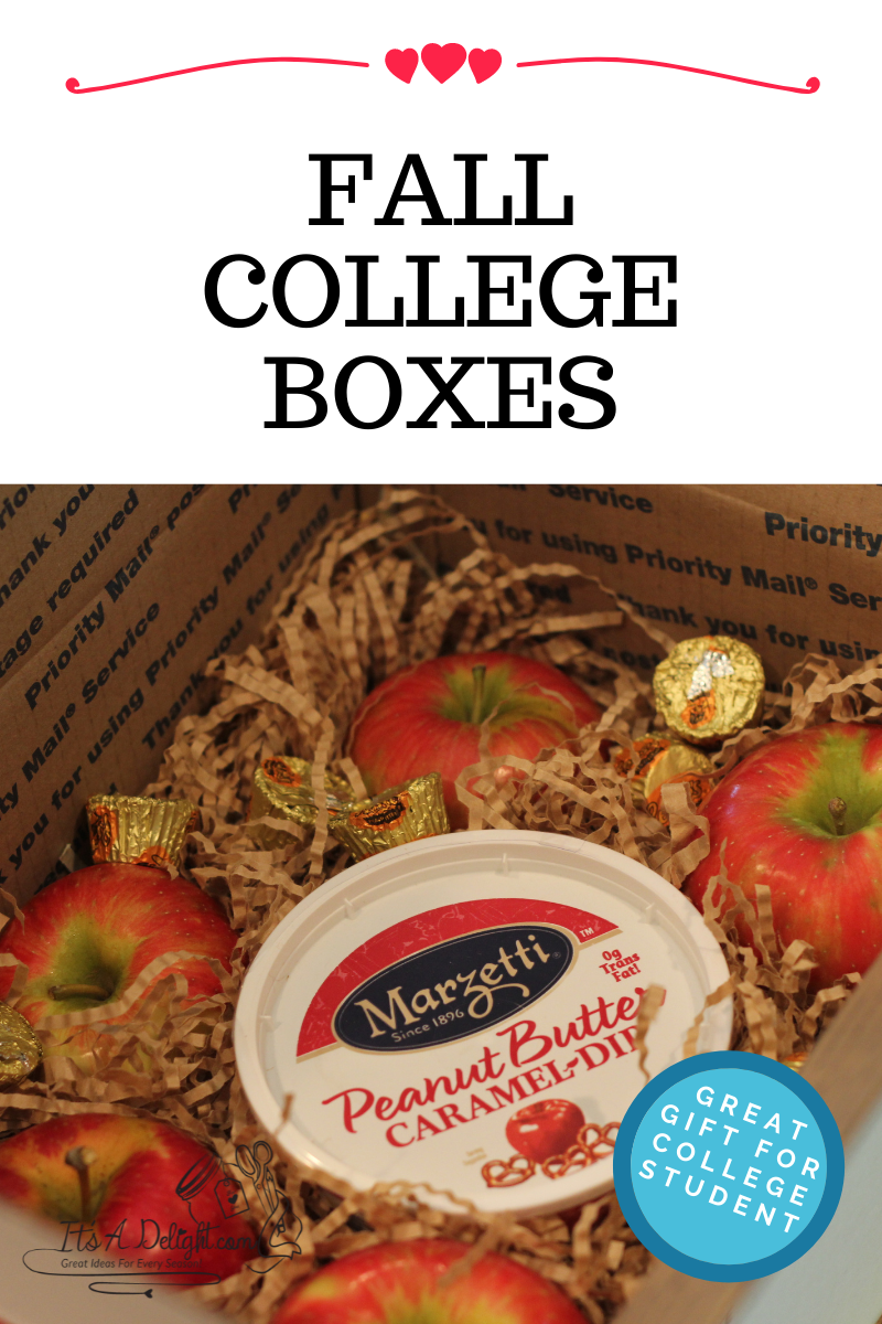 Fall College Boxes - want to bless your college student, with a package ...