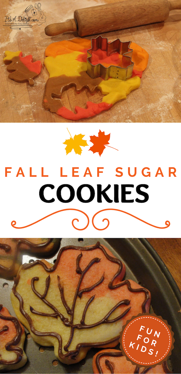 Fall Leaf Sugar Cookie Recipe (Easy & kids love!) - It's A Delight