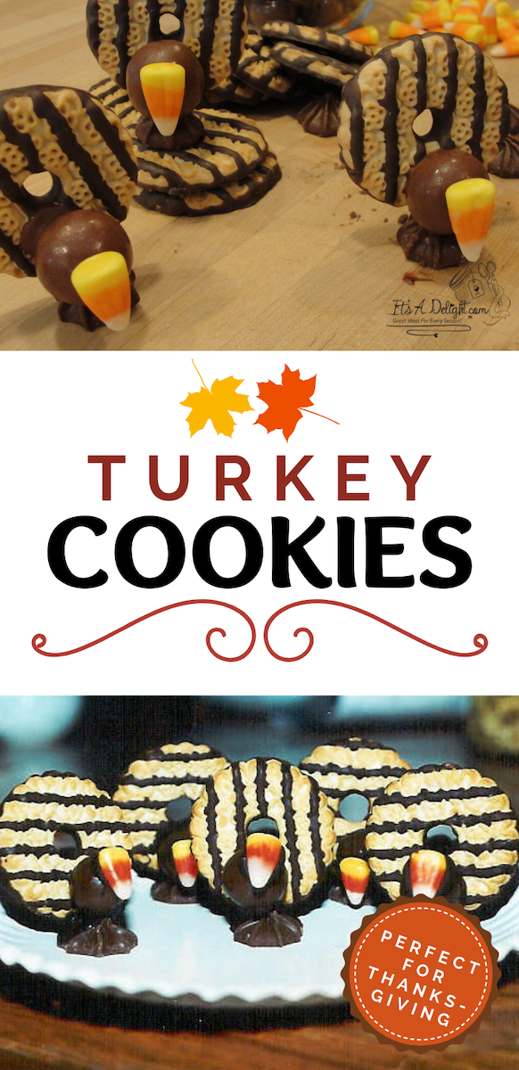 Turkey Cookies....... these have been a Thanksgiving Tradition Around ...