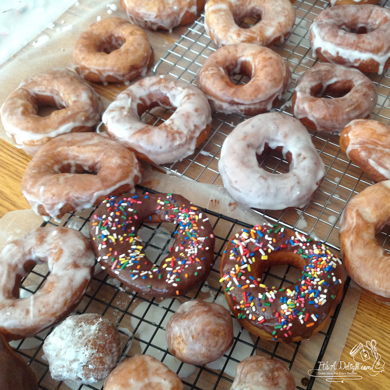 Best Homemade Donut Recipe (family fun!) - It's A Delight