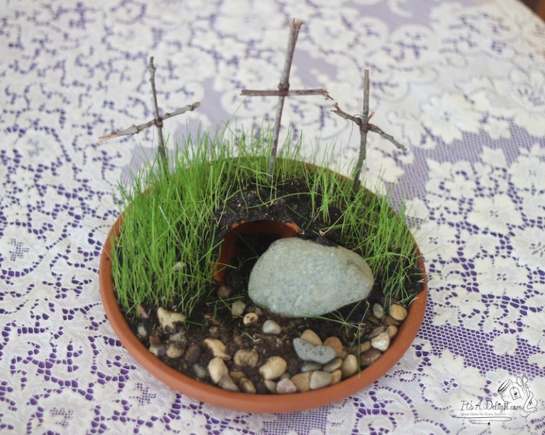 How to make a Resurrection Garden, perfect for Easter! - It's A Delight