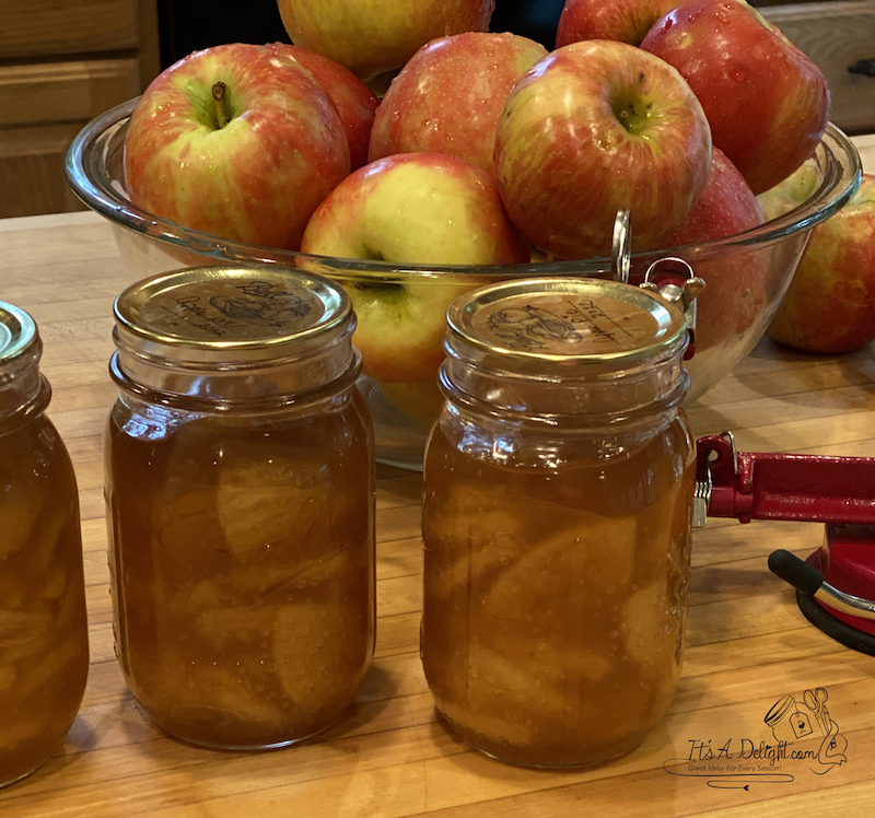 How To Can Apple Pie Filling – easy beginner recipe! - It's A Delight